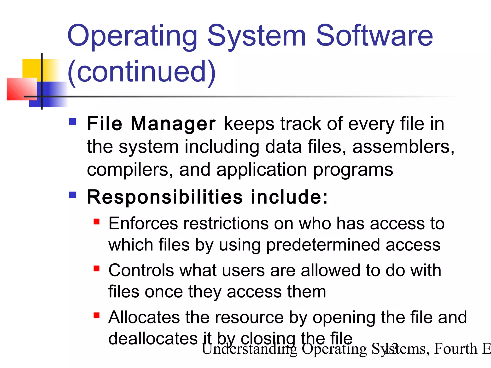 Ch01 introducing operating systems | PPT