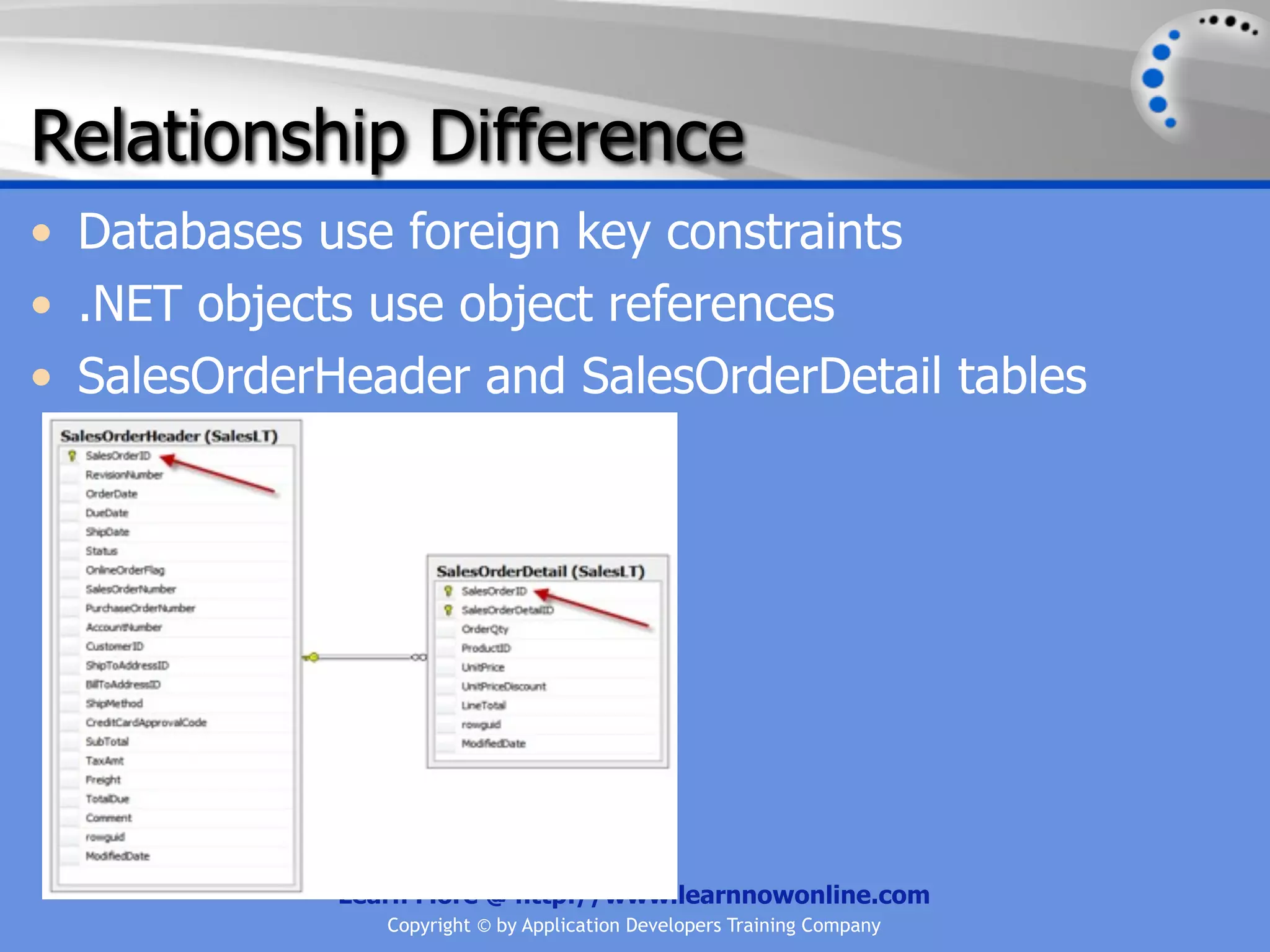 Introducing The Entity Framework Ppt 6799