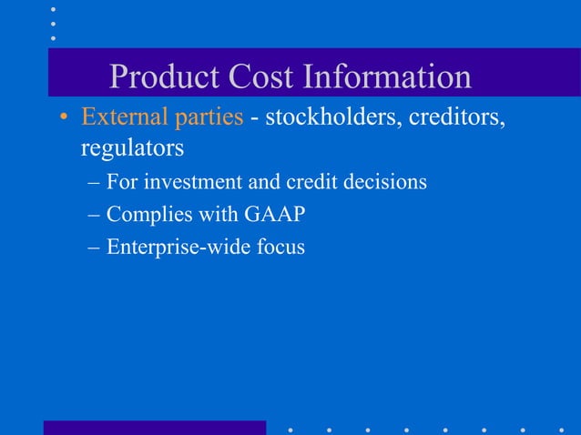 Ch01 Introduction To Cost Accounting Pdf
