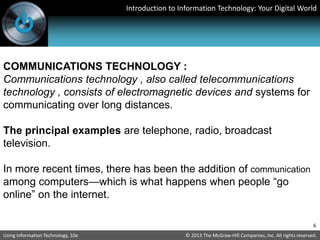 Ch01 - part1.ppt | IT and Internet Support | Internet