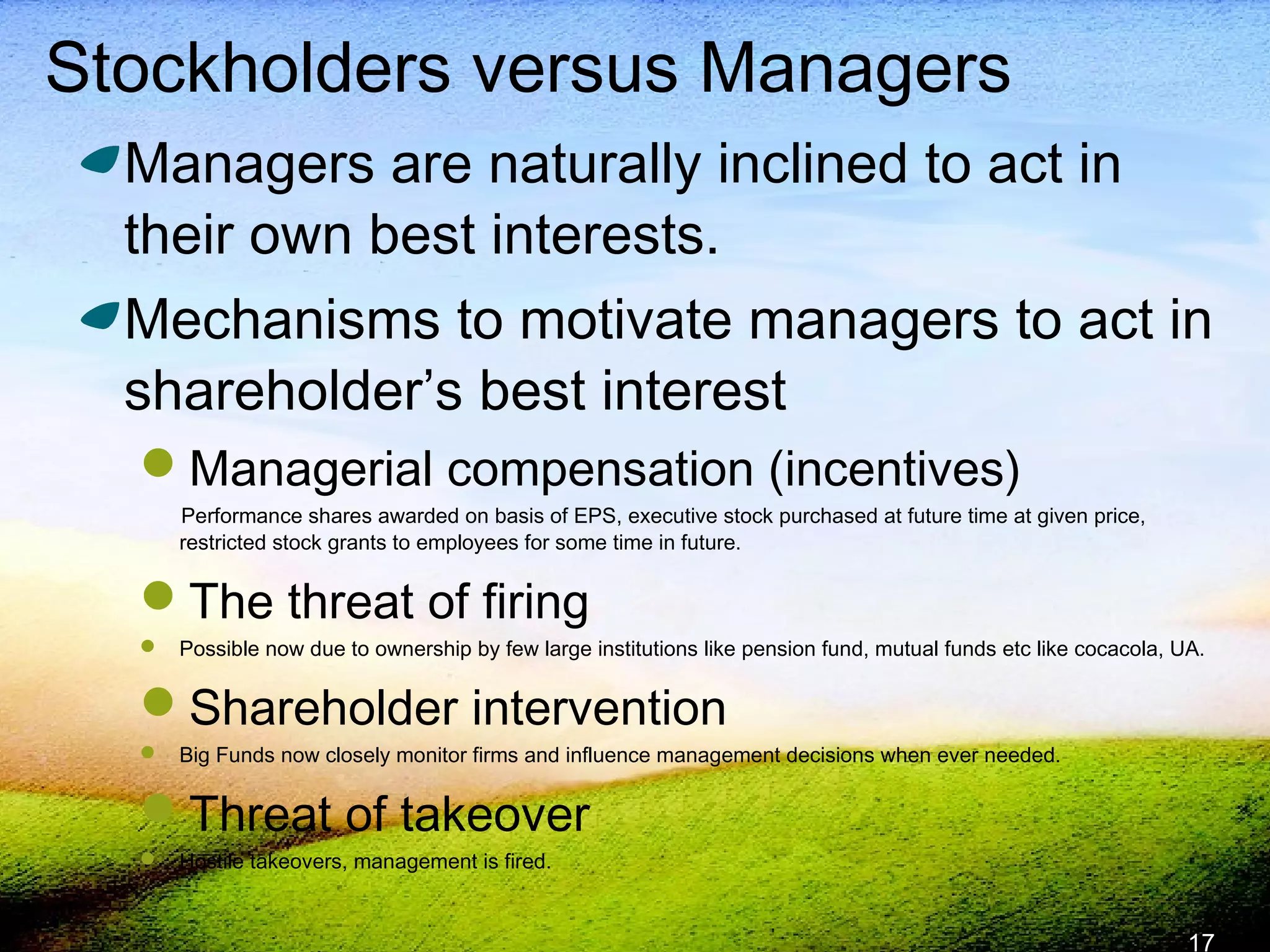 An overview of managerial finance-IBF-CH#1 | PPT