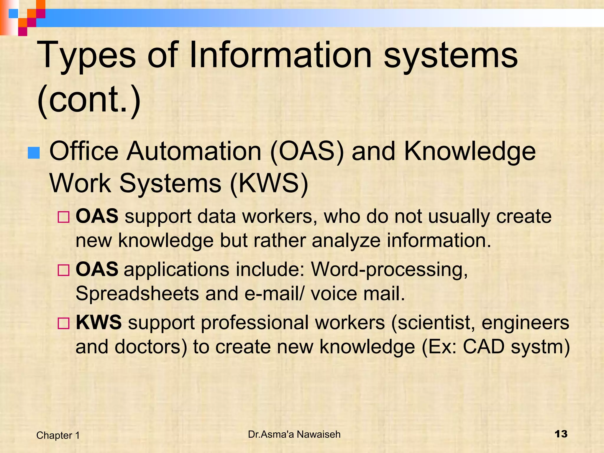 Ch01 the systems development environment | PPT