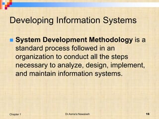 Ch01 the systems development environment | PPT