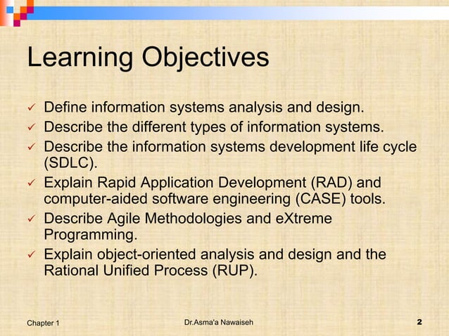 Ch01 the systems development environment | PPT