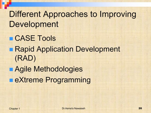 Ch01 the systems development environment | PPT