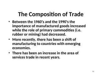 International Business Trade Theories... | PPT