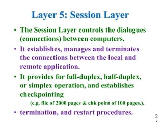 OSI Reference Model.ppt | Computer Networking | Computing
