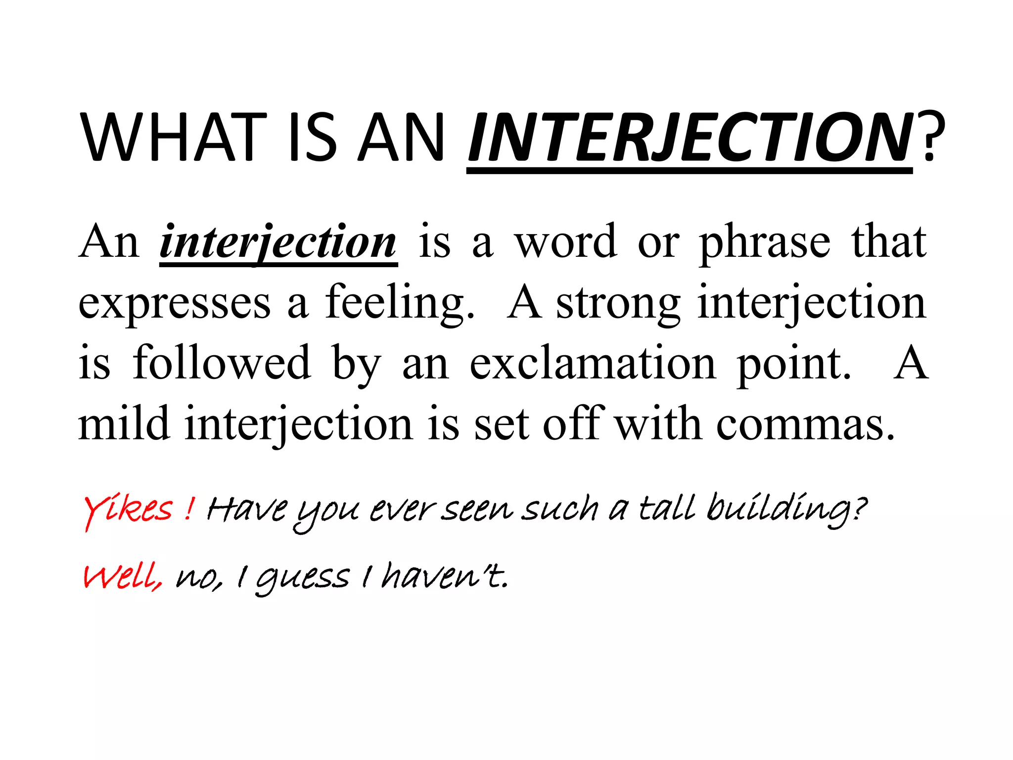 Ch 01 (adjectives, verbs, adverbs, prepositions, conjuntions ...