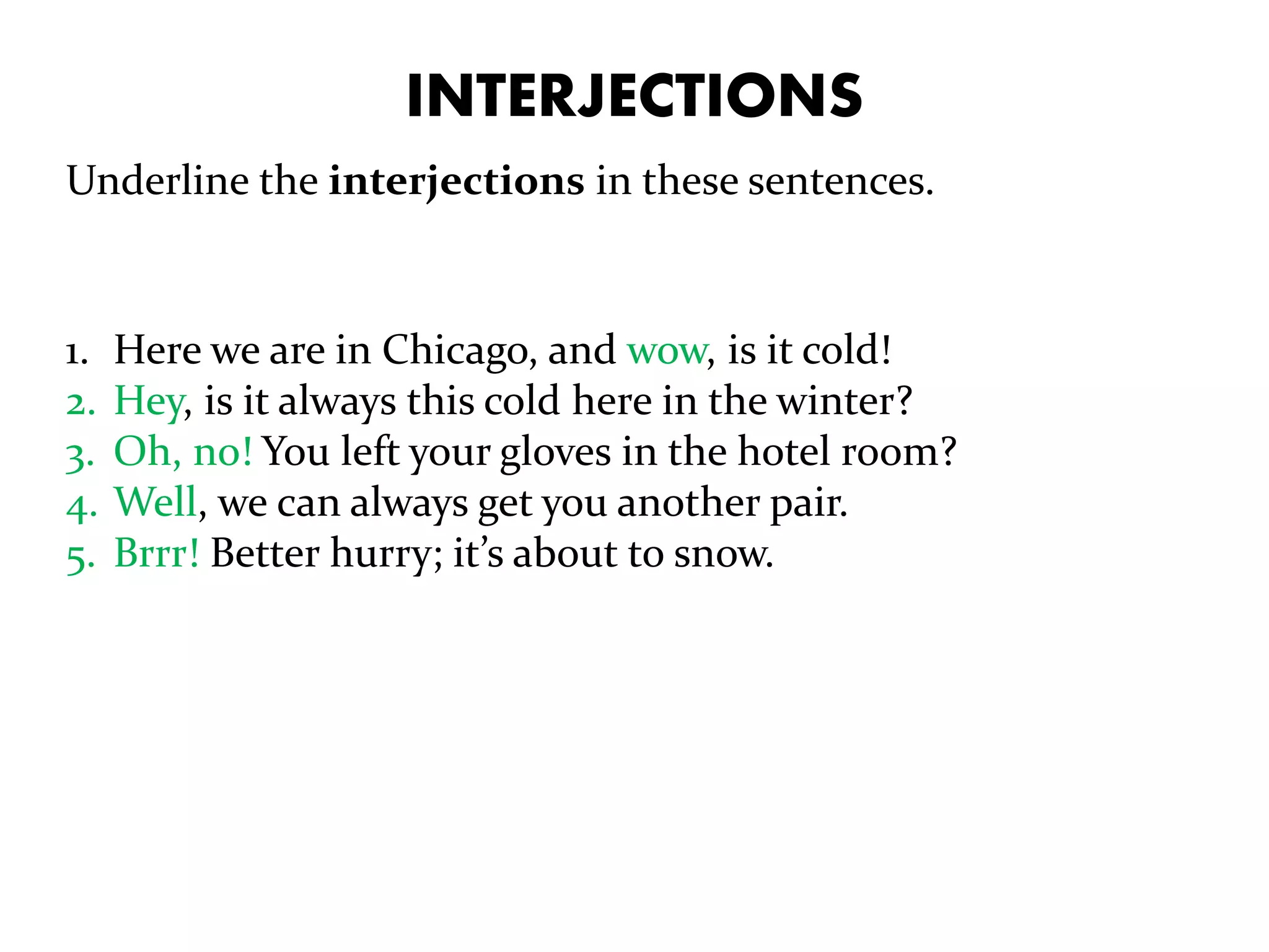 Ch 01 (adjectives, verbs, adverbs, prepositions, conjuntions ...