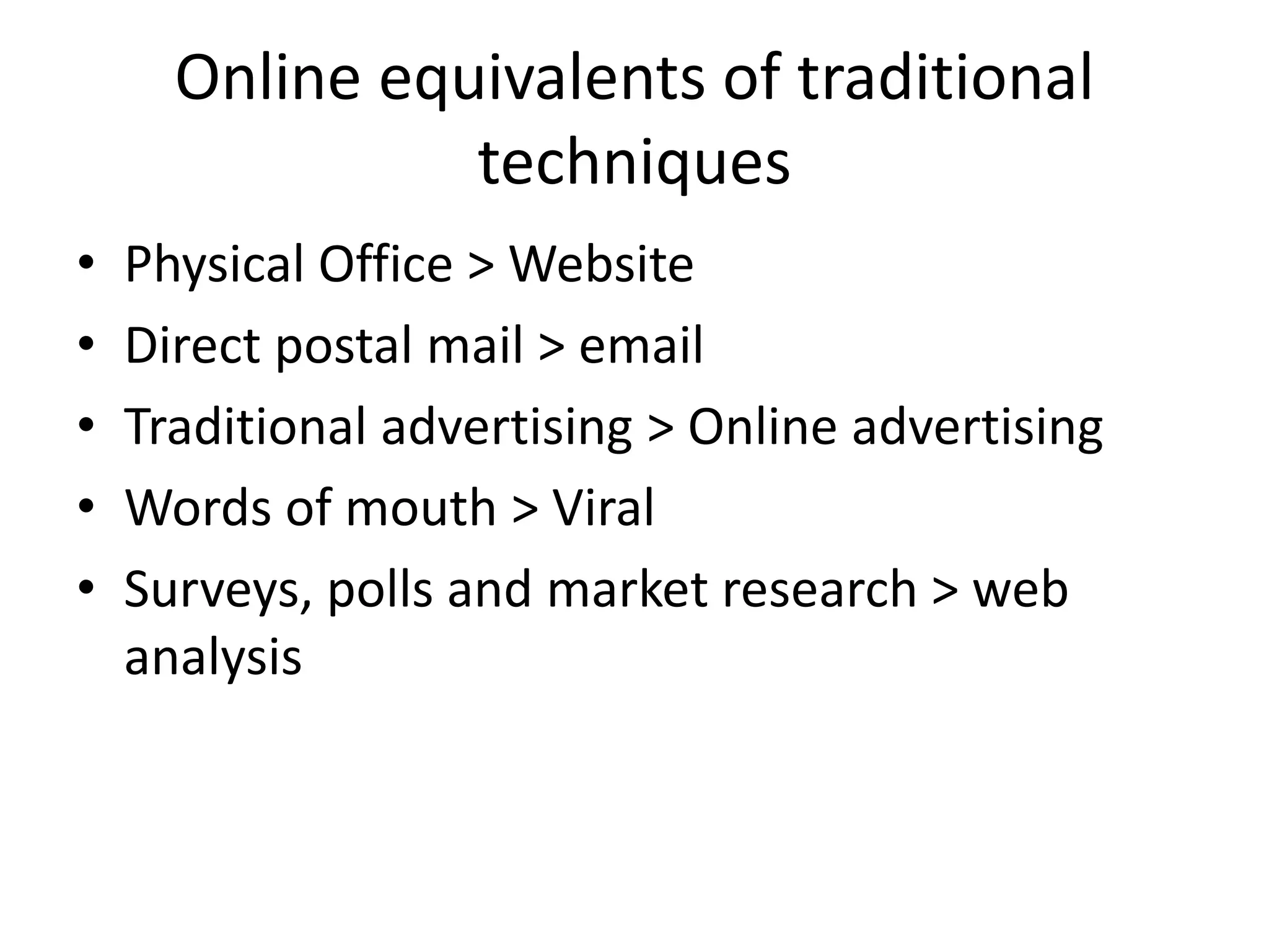 Introduction to e-marketing | PPTX