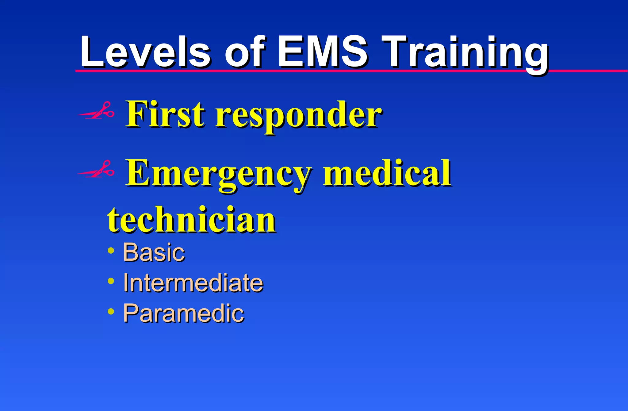 Introduction to EMS | PPT