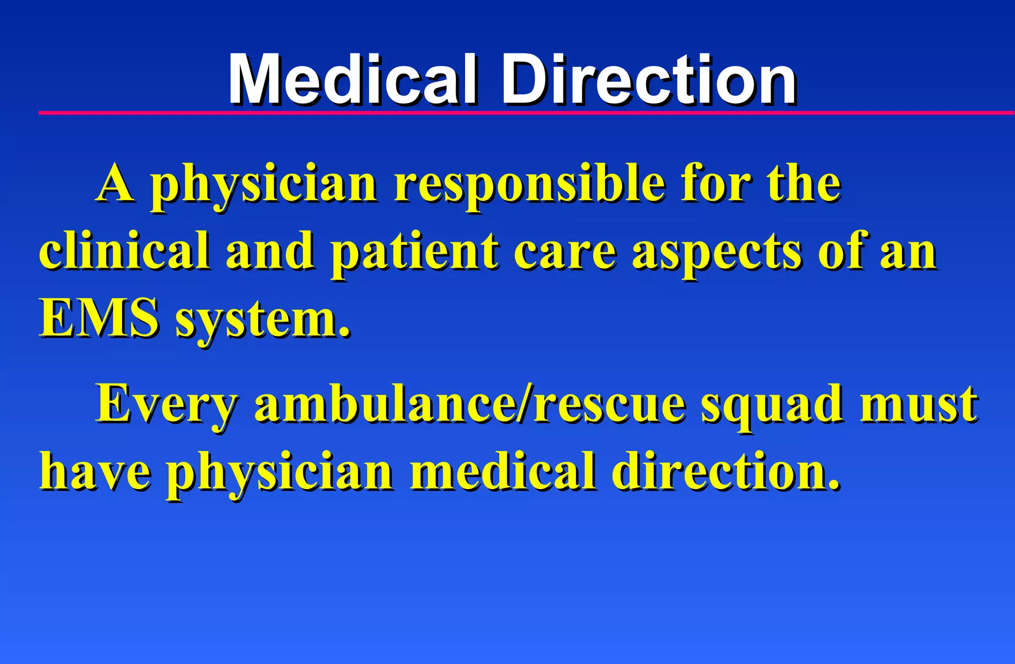 Introduction to EMS | PPT