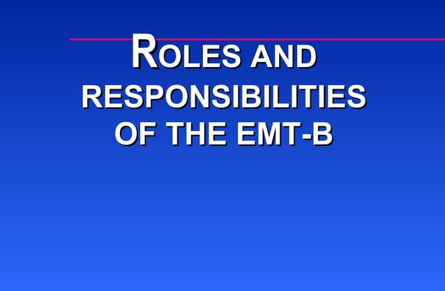 Introduction to EMS | PPT | First Aid | Injuries