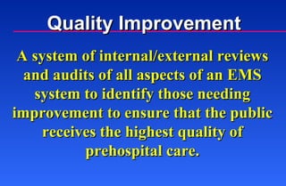 Introduction to EMS | PPT