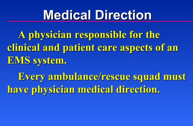 Introduction to EMS | PPT | First Aid | Injuries