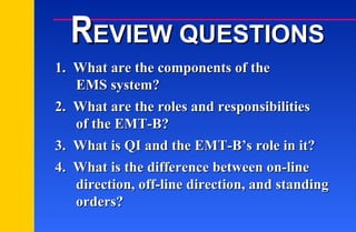 Introduction to EMS | PPT