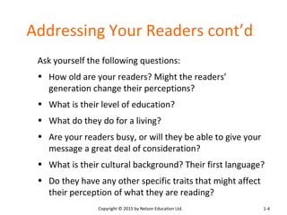 Understanding the Audience | PPT