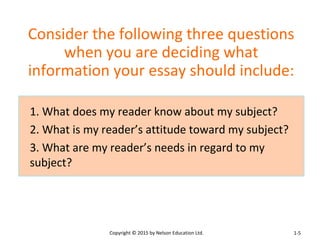 Understanding the Audience | PPT