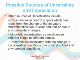 Fuzzy logic in approximate Reasoning | PPT