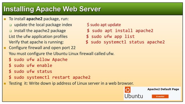 Linux Systems Programming: Ubuntu Installation and Configuration | PPTX | Operating Systems ...