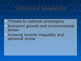 Ch01 globalization and international business | PPT