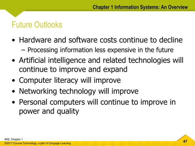 CH01 Information System for Industrial engineering | PPT