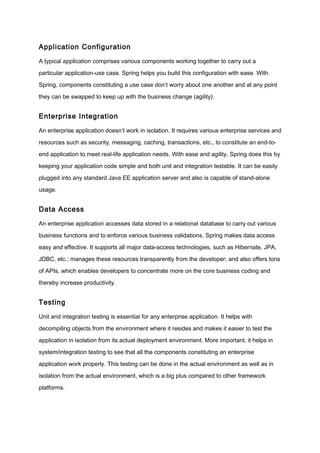 Spring Book – Chapter 1 – Introduction | DOC