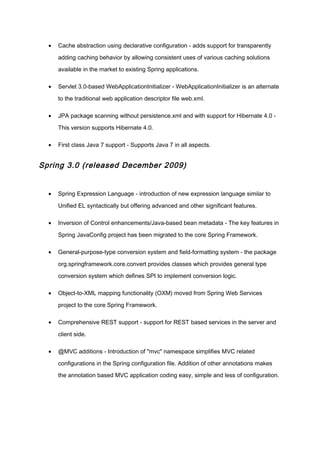 Spring Book – Chapter 1 – Introduction | DOC