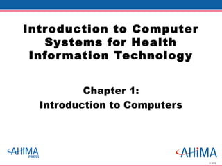 Ch01 introduction to computers | PPT