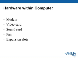 Ch01 introduction to computers | PPT