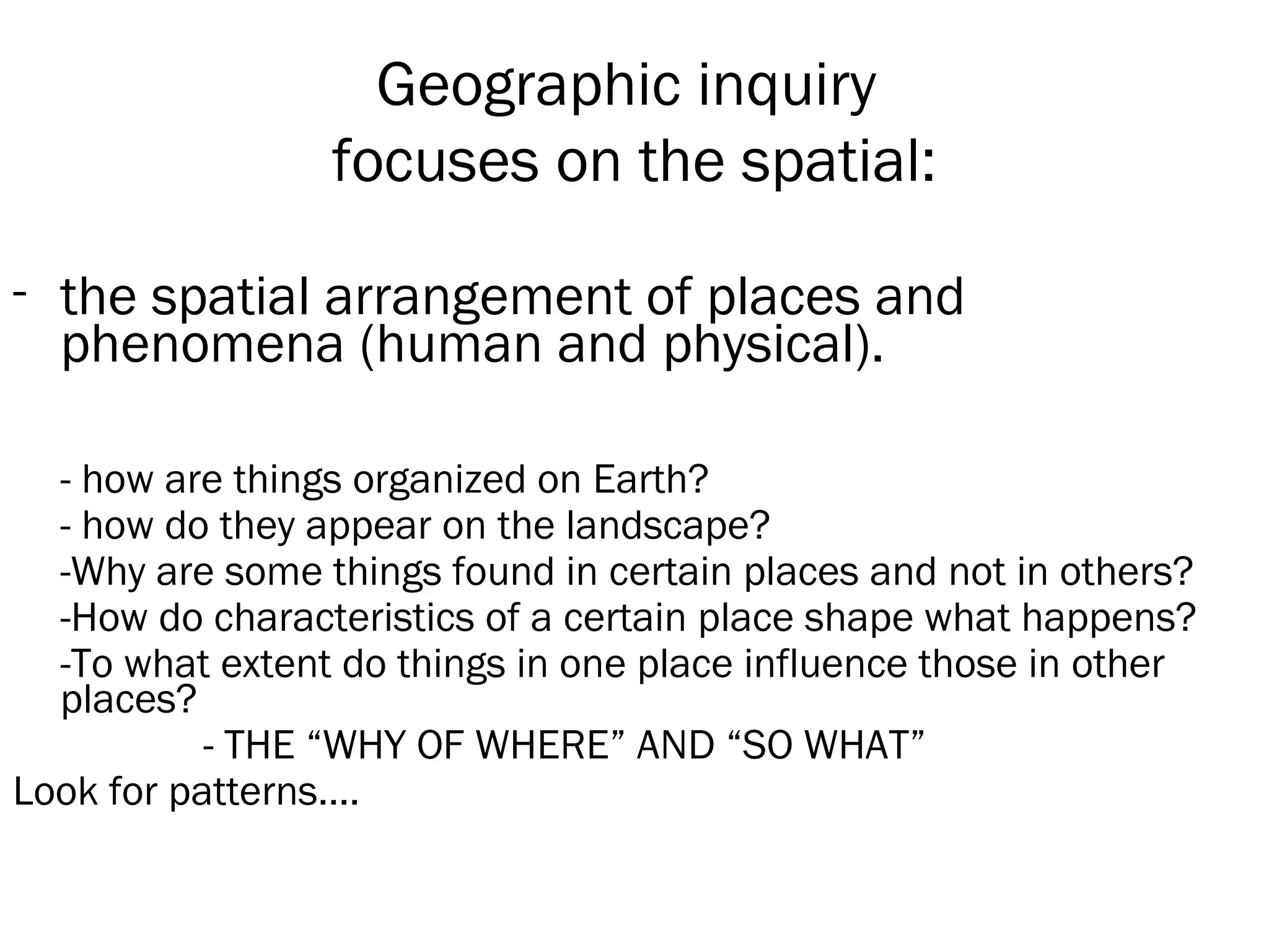 Ch01 introduction to_human_geography | PPT