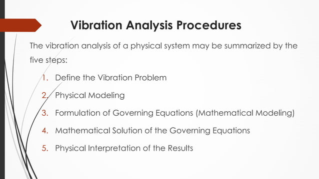 Ch 01, Introduction to Mechanical Vibrations ppt.pdf | Physics | Science