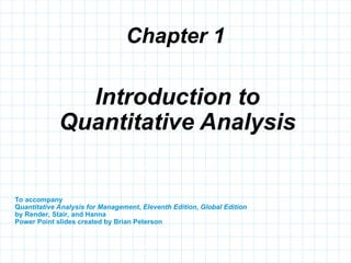 Ch01 Introduction to Quantitative Analysis.ppt