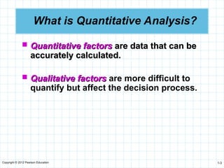 Ch01 Introduction to Quantitative Analysis.ppt