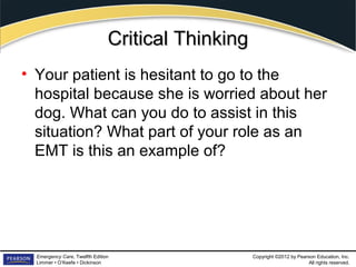 Introduction to Emergency Medical Care | PPT