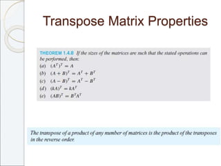linear alzebra presentation file dzGbfxzjc | PPT