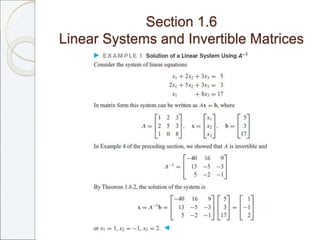 linear alzebra presentation file dzGbfxzjc | PPT
