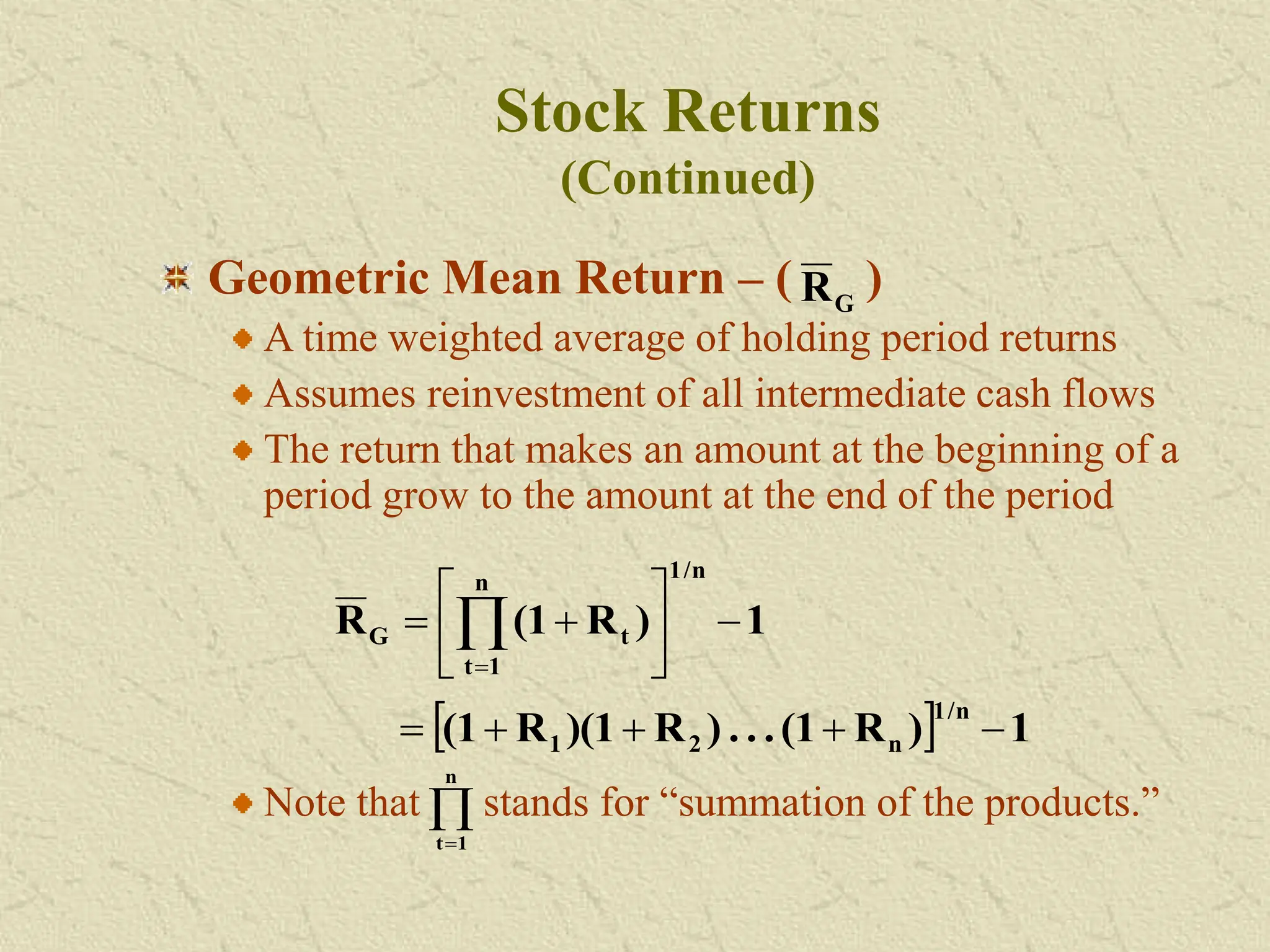 Chapter One: Introduction to Investment Analysis | PPT