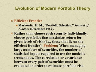 Chapter One: Introduction to Investment Analysis | PPT