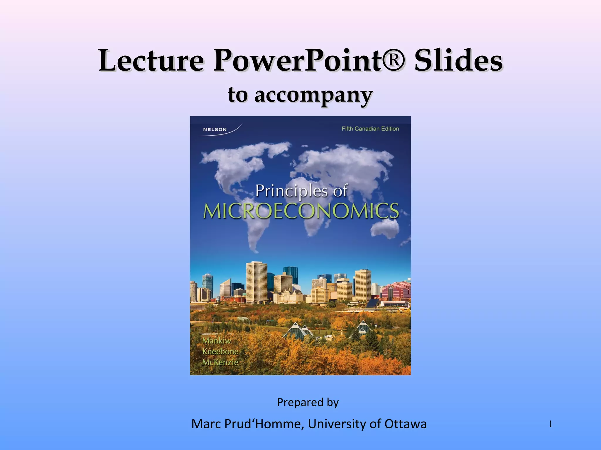 Microeconomics Ch 1 | PPT