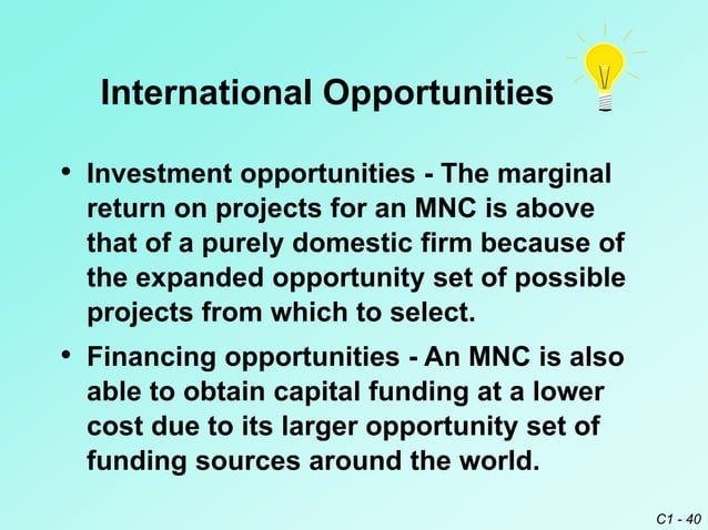 Ch 01 Multinational Financial Management - An Over view.ppt