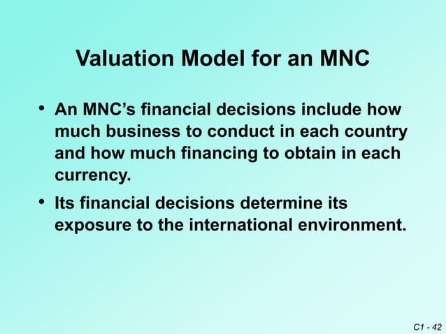 Ch 01 Multinational Financial Management - An Over view.ppt