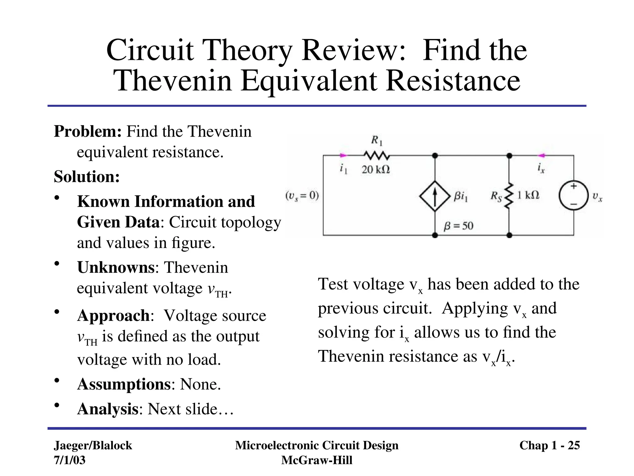 Microelectronic Circuit Design_Chapter 01 | PPT
