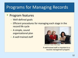 Ch01 records management | PPT