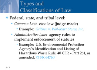 Chapter 1 - The Nature of Law | PPT