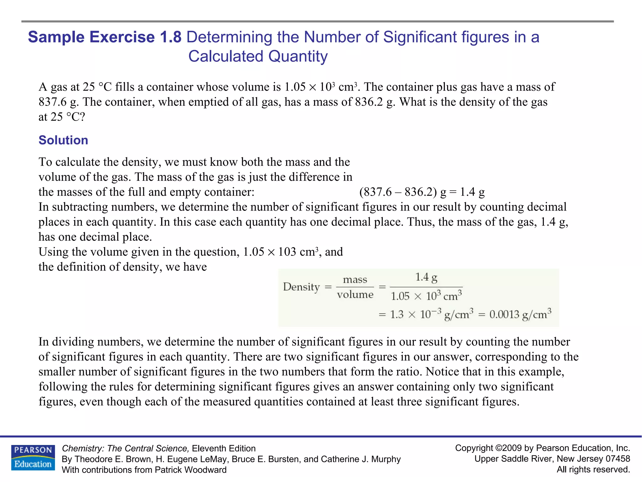 AP Chemistry Chapter 1 Sample Exercises | PPT