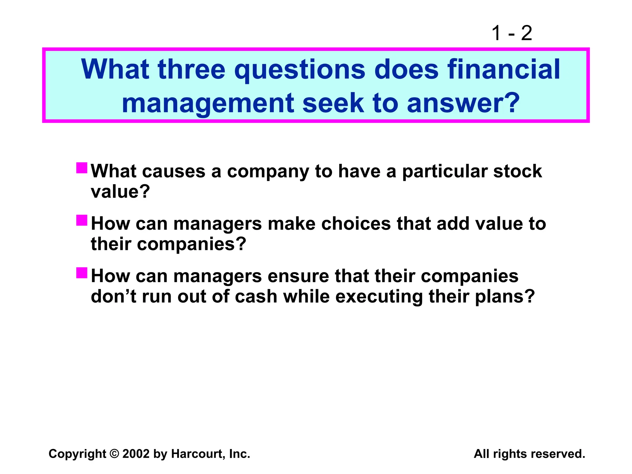 Ch 01 Introduction to Financial Management | PPT