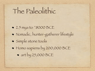 Ch 01 slides, The Peopling of the World | KEY