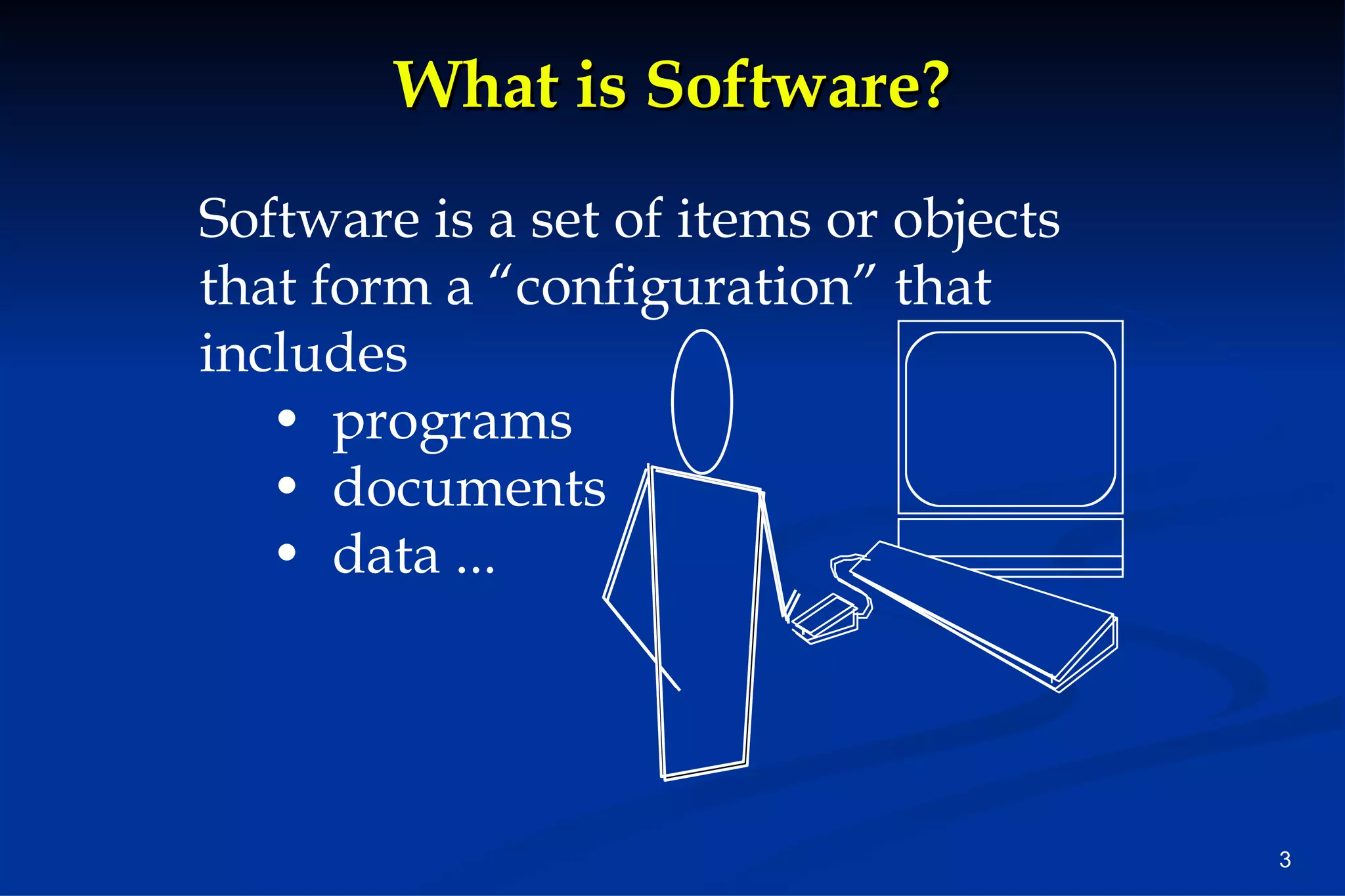 Ch01 software and software engineering | PPT | Computer Software and Applications | Computing