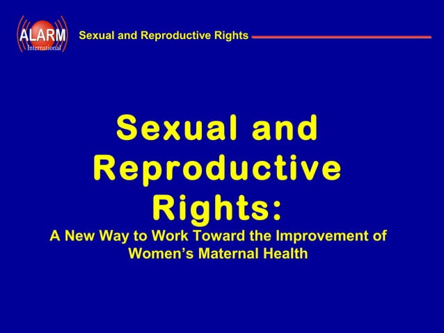 Ch01 s sexual and reproductive health ppt | PPT | Pregnancy | Reproductive Health